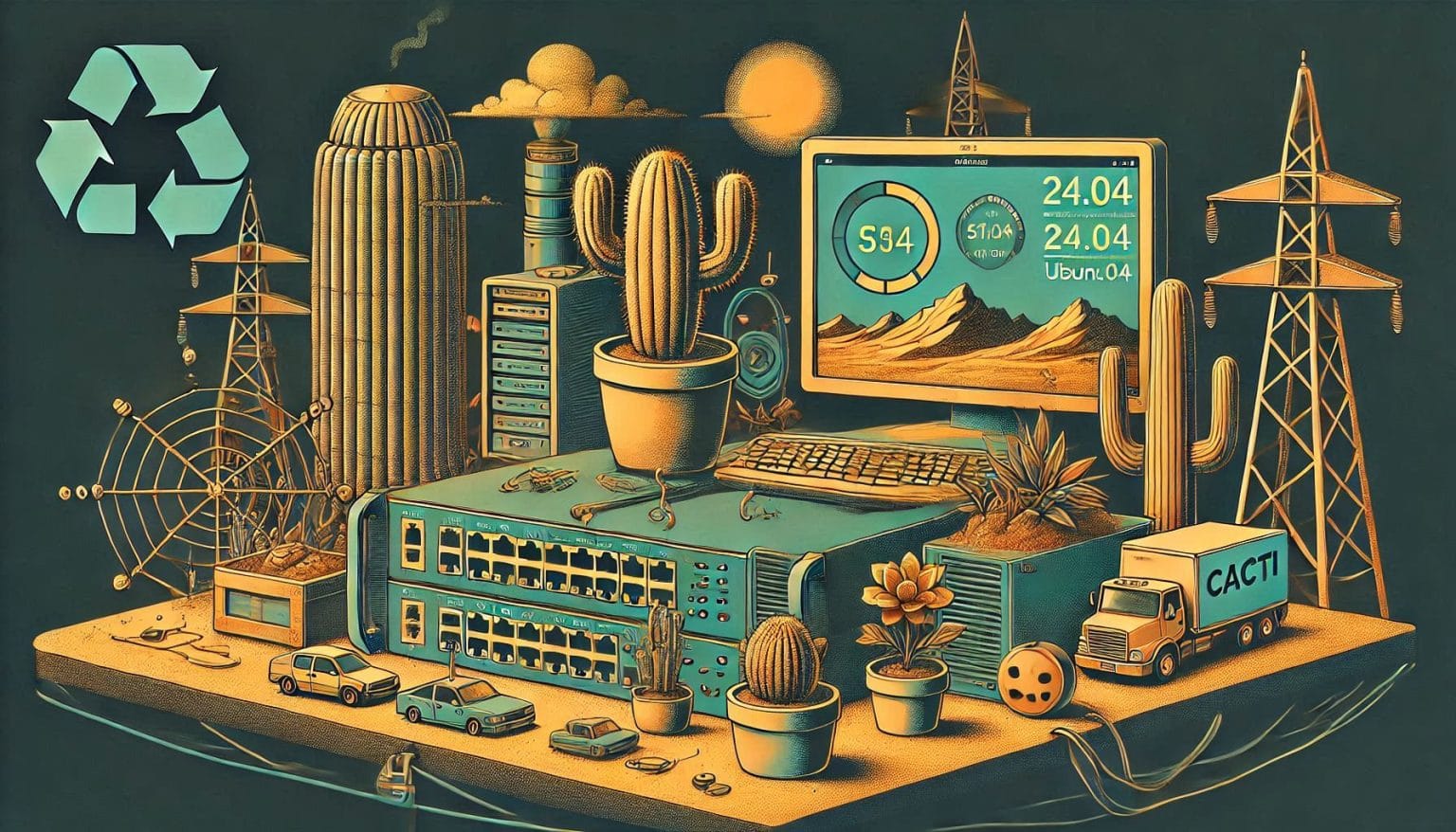 how to install Cacti Server Monitor on Ubuntu 24.04 – Sustainable ...